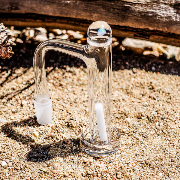 Clear Opal Encased Tower Marble | Dabbing Warehouse