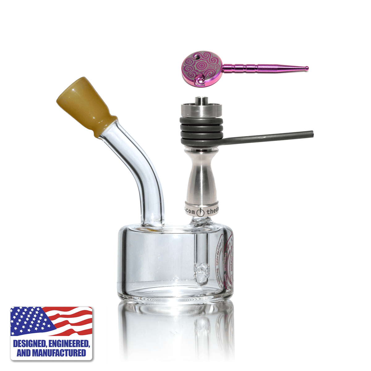 Glass and Nail Rigs - Ti Nails | Dabbing Warehouse